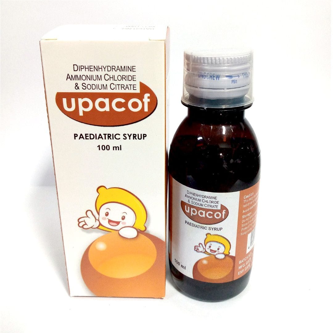 Buy the Upacof - Peadiatric Syrup 100ml Bottle - VIA Global Health