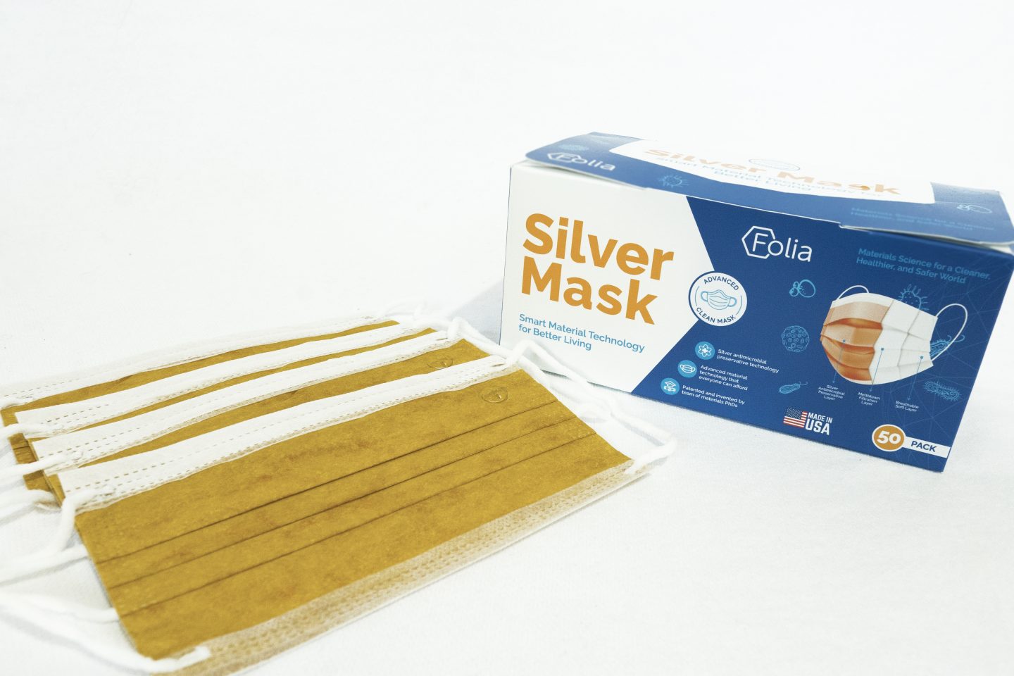 Buy the Folia Antiviral Face Mask - VIA Global Health